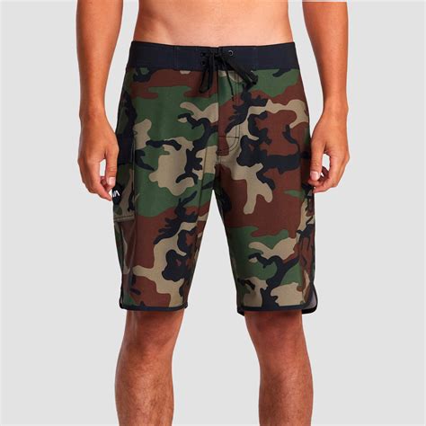 Rvca Eastern 20 Swim Shorts Woodland Camo