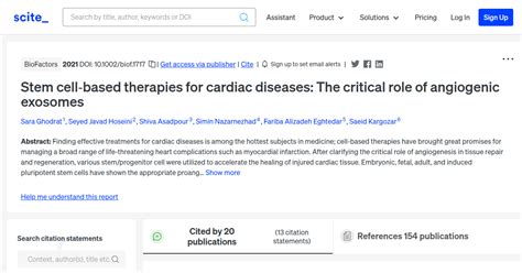 Stem Cell‐based Therapies For Cardiac Diseases The Critical Role Of