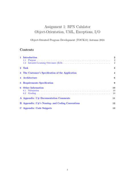 tock13 2024 assignment 1 1 1 pdf class computer