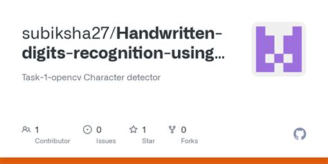 Github Subiksha Handwritten Digits Recognition Using Convolutional Neural Network Task