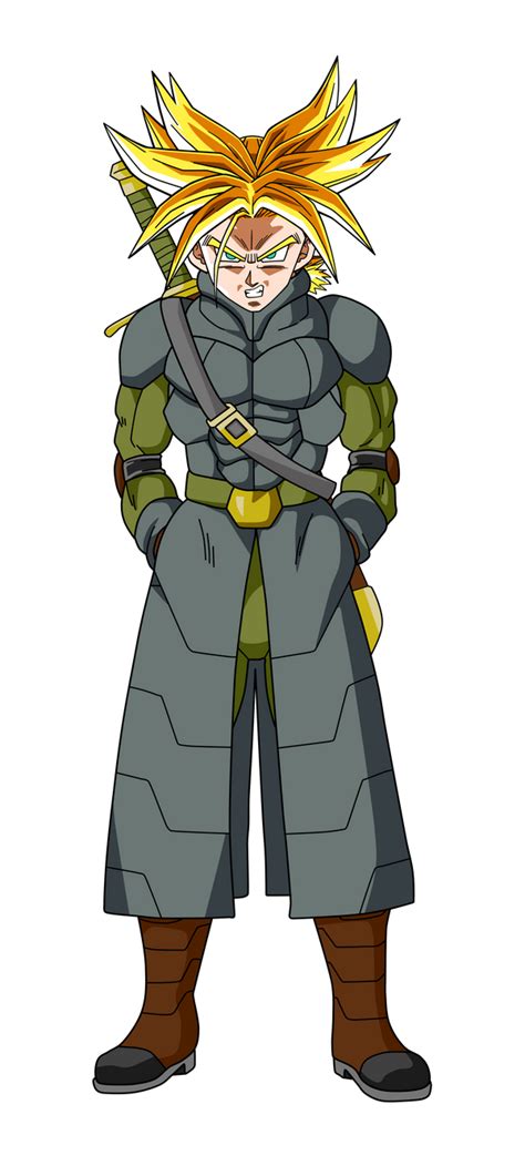 Super Saiyan Trunks By Lssj2 On Deviantart