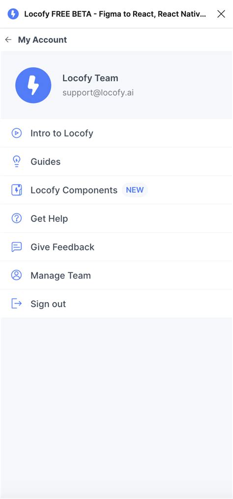 Locofy Components Locofy Docs Locofy Components Locofy Docs