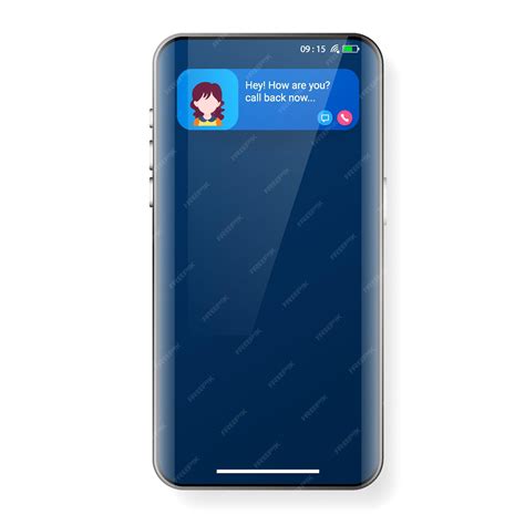 Premium Vector Message Notification Floating Pop Up User Interface Template