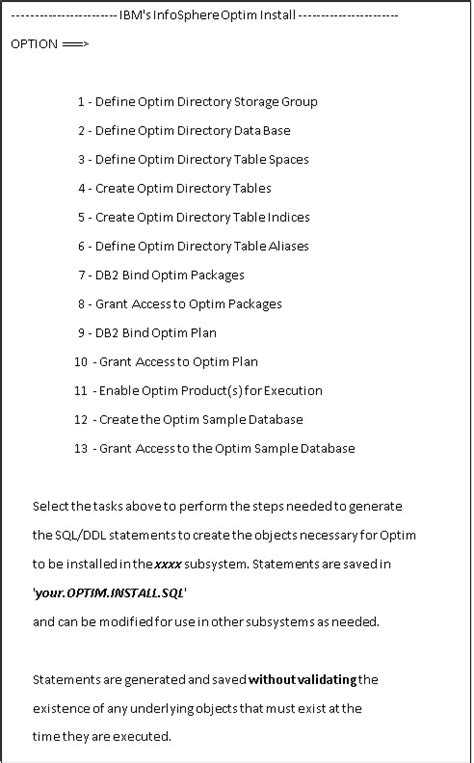 How To Generate Save And Re Use The Db2 Ddl And Sql That Are Needed To