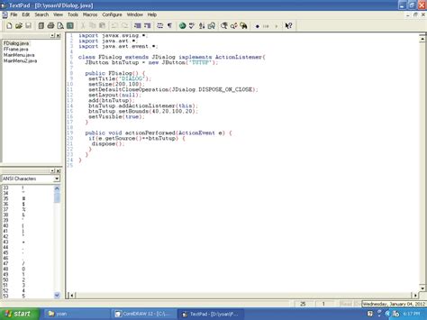 Bahasa Program Java JMENU