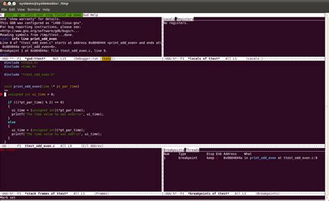 LEGACY Crash Course In Debugging C Programs With Emacs GDB Annotate 3