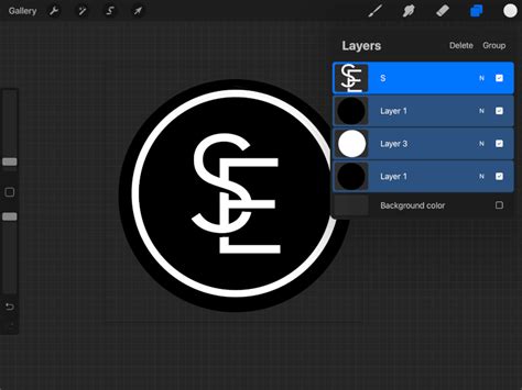 how to group layers in procreate 2 simple steps logos by nick
