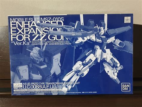 P Bandai Enhanced Expansion Parts For Zz Gundam Verka Mg 1100