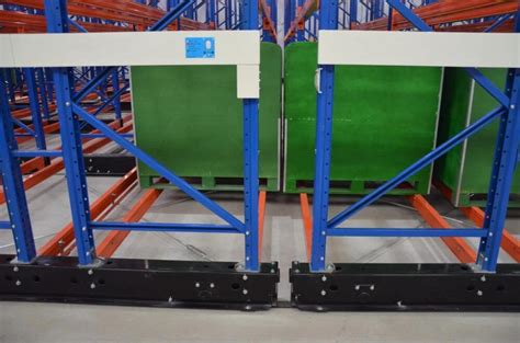 Electrical Powered Mobile Shelving Racking Systems For Warehouse Cold Storage For Sale Movable