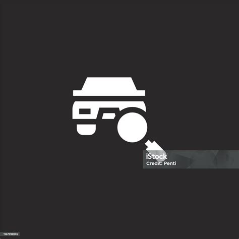 자동차 아이콘 웹 사이트 디자인 및 모바일 응용 프로그램 개발을위한 채워진 자동차 아이콘 검은 색 배경에 격리 된 채워진 검색 컬렉션에서 자동차 아이콘 0명에 대한 스톡