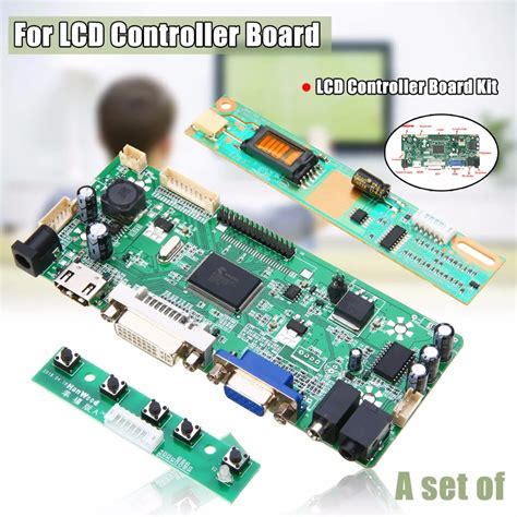 Aliexpress Buy Set LCD LED Screen Controller Board DIY Kit M NT A HDMI DVI VGA