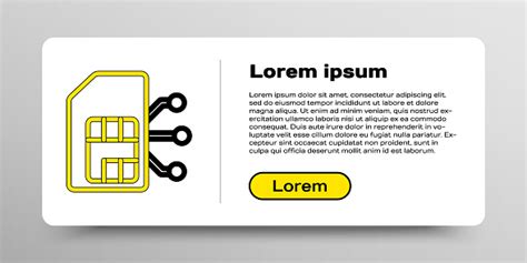 흰색 배경에 격리 된 라인 심 카드 아이콘 휴대 전화 Sim 카드 칩 모바일 통신 기술 기호 다채로운 개요 개념 벡터 Sim 카드에 대한 스톡 벡터 아트 및 기타 이미지