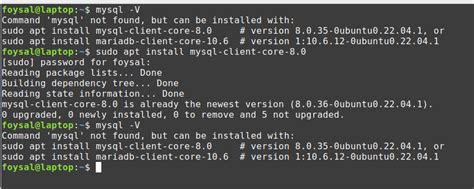 Getting Error After Install MySql Ask Ubuntu