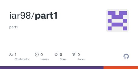 GitHub Iar98 Part1 Part1