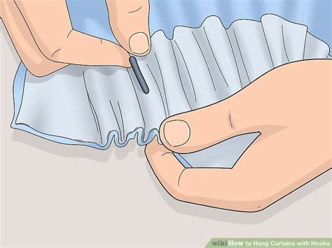 How To Hang Curtains With Hooks 10 Steps With Pictures