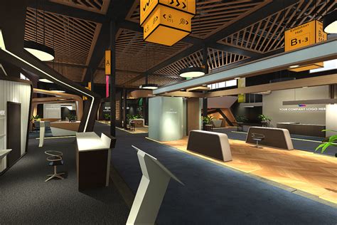 Exhibition Hall 3d Environments Unity Asset Store