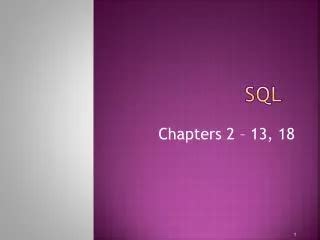 PPT SQL PowerPoint Presentation Free Download ID 2926433