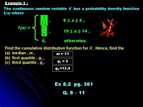 Cumulative Distribution Function Cumulative Distribution Function