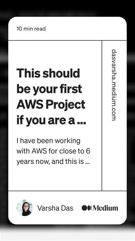 Varsha Das On Linkedin Awscommunity
