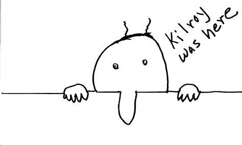 Kilroy Was Here As A Picture For Clipart Free Image Download