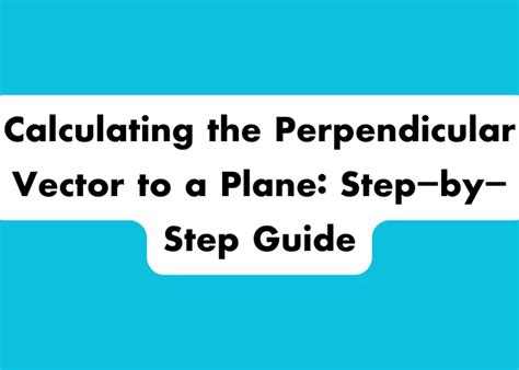 Step By Step Guide To Finding The Vector Between Two Points