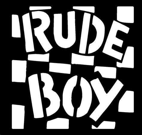 Rude Boy Patch