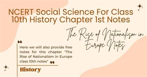 Ncert Class 10th History Chapter 1st Notes Concept And Notes Pdf