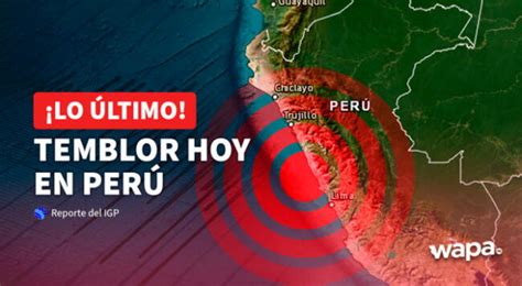Temblor En Perú Hoy Domingo 7 De Setiembre Horario Y Epicentro Del