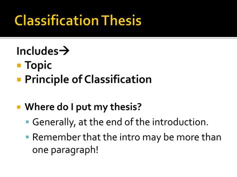 Ppt Exploring Classification Essays Crafting Compelling