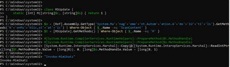 Bypassing Anti Malware Scan Interface Amsi