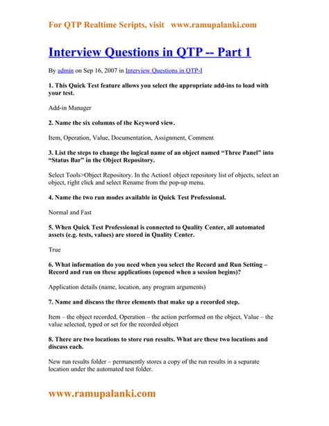 Qtp Interview Questions3 Pdf