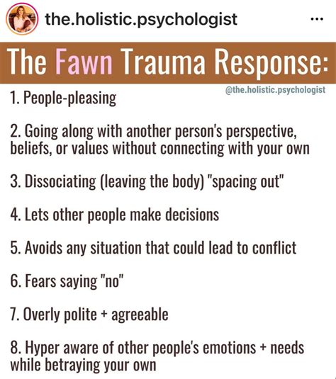 The Fawn Response Artofit