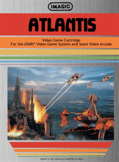 Buy Atlantis For Atari2600 Retroplace