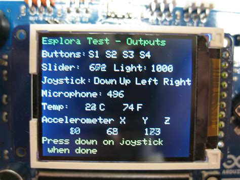 The 21st Century Digital Home Arduino Esplora With Display Exercise Program