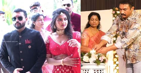Actor Baburajs Son Abhay Gets Engaged