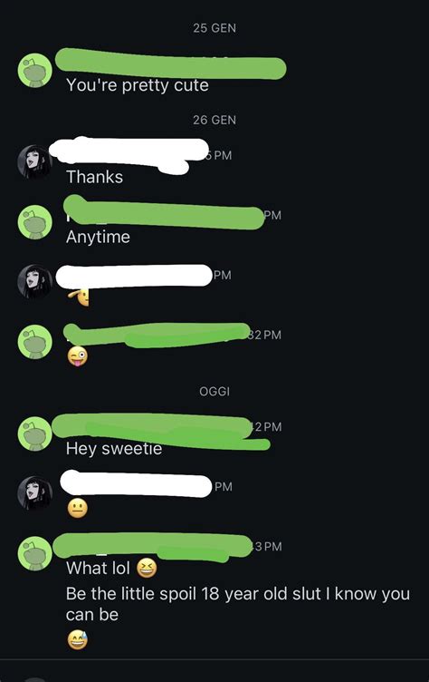 Repost With Better Censoring Again Wtf Bro Just Give Me A Normal Complement R Creepypms