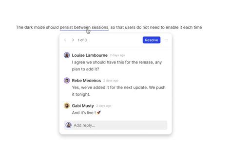 Inline Comments Are Live 🔥 You Can Now Comment On A Certain Sentence Word Or Paragraph On