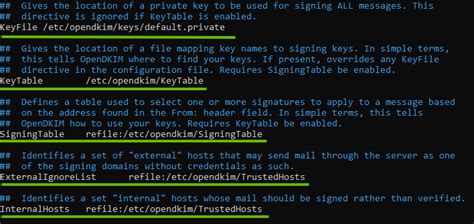 how to configure dkim opendkim with postfix easydmarc
