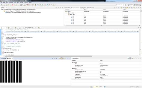 Displaying Image On Image Analyzer Code Composer Studio Forum Code