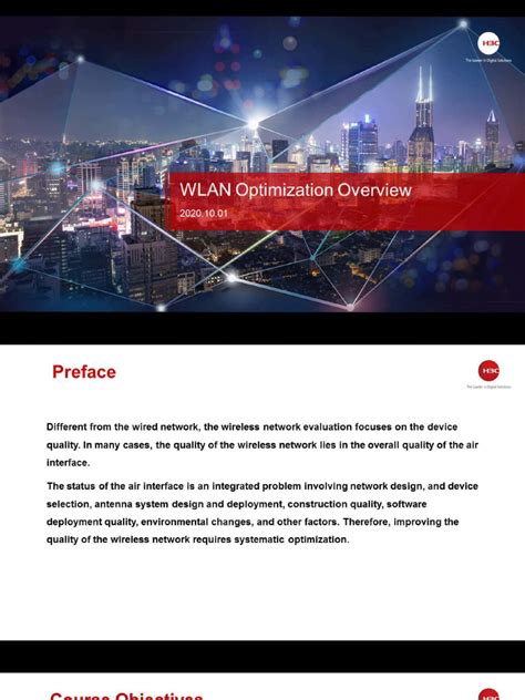 08 Wlan Optimization Overview Iii Pdf Wireless Lan Program