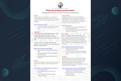 Cybersecurity Definitions Aware Force