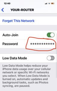 How To See A Wi Fi Password On IPhone