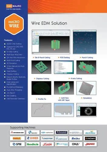 CNC EDM Software Free Download Demo Trial Available Automation Grade Automatic At Best