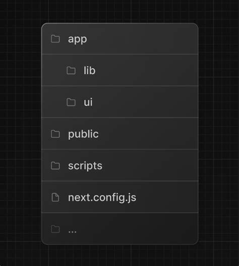 Nextjs 프로젝트 구조