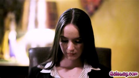 Alison Delights Hazel By Making A Flirty Presentation Of Setting Up The