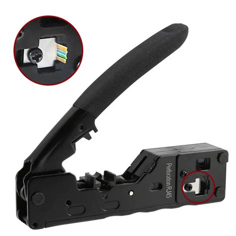 آچار پرس سوکت شبکه میانگذر Venetolink خرید مشخصات قیمت