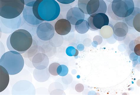 Fractal Balls Computer Generated Image For Elegant Background Or High Tech Design Stock