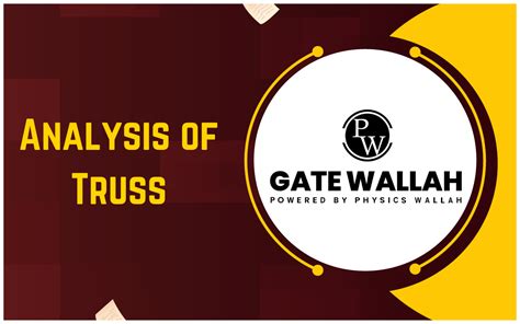 Analysis Of Truss Method Of Joints