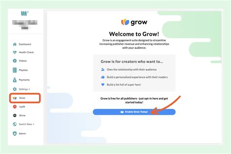 Migrating Grow From Your Mediavine Dashboard To The Grow Publisher