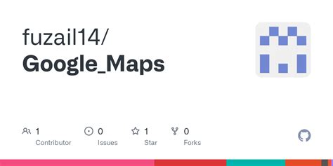 GitHub Fuzail Google Maps